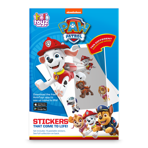 Paw Patrol Augmented Reality Stickers – HoloToyz